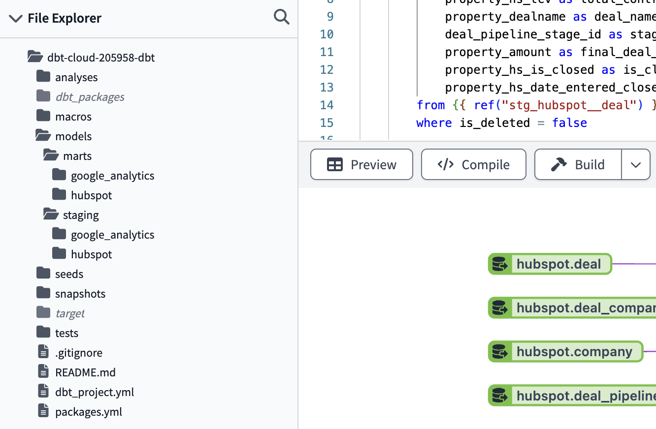 dbt: Codify and Automate Transformation of Data in Your Data Warehouse