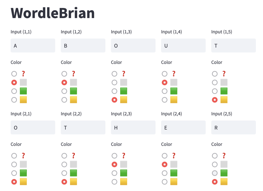 Cheating at Wordle? A Python and Streamlit Based Solver